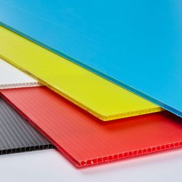 Corriboard - 1220 x 605 x 4mm Sheet - Assorted Colours. Pack of 10 ...