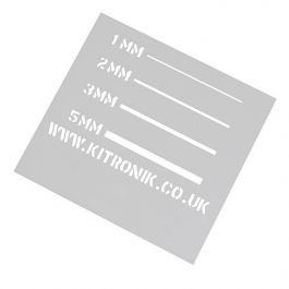 White Value Acrylic Sheet (Cast) 3mm x 400mm x 300mm | Dryad Education